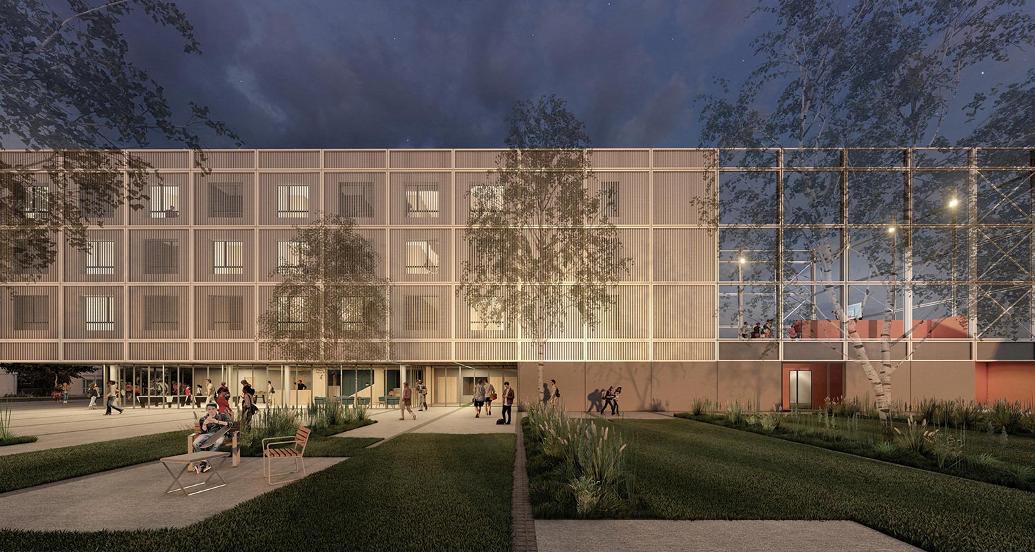 Internat garçons 102 lits Lycée Jean Guehenno - Faber